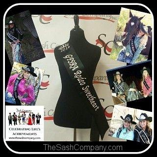 Portfolio Examples: Sashes, Stoles, Event & Pageant Sashes