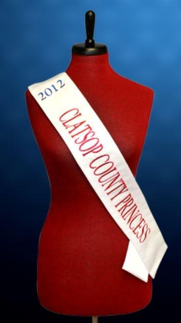 Princess Local Sashes, part of the Miss America Pageant Collection