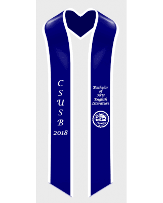 CSUSB Graduation Stoles | The Sash Company